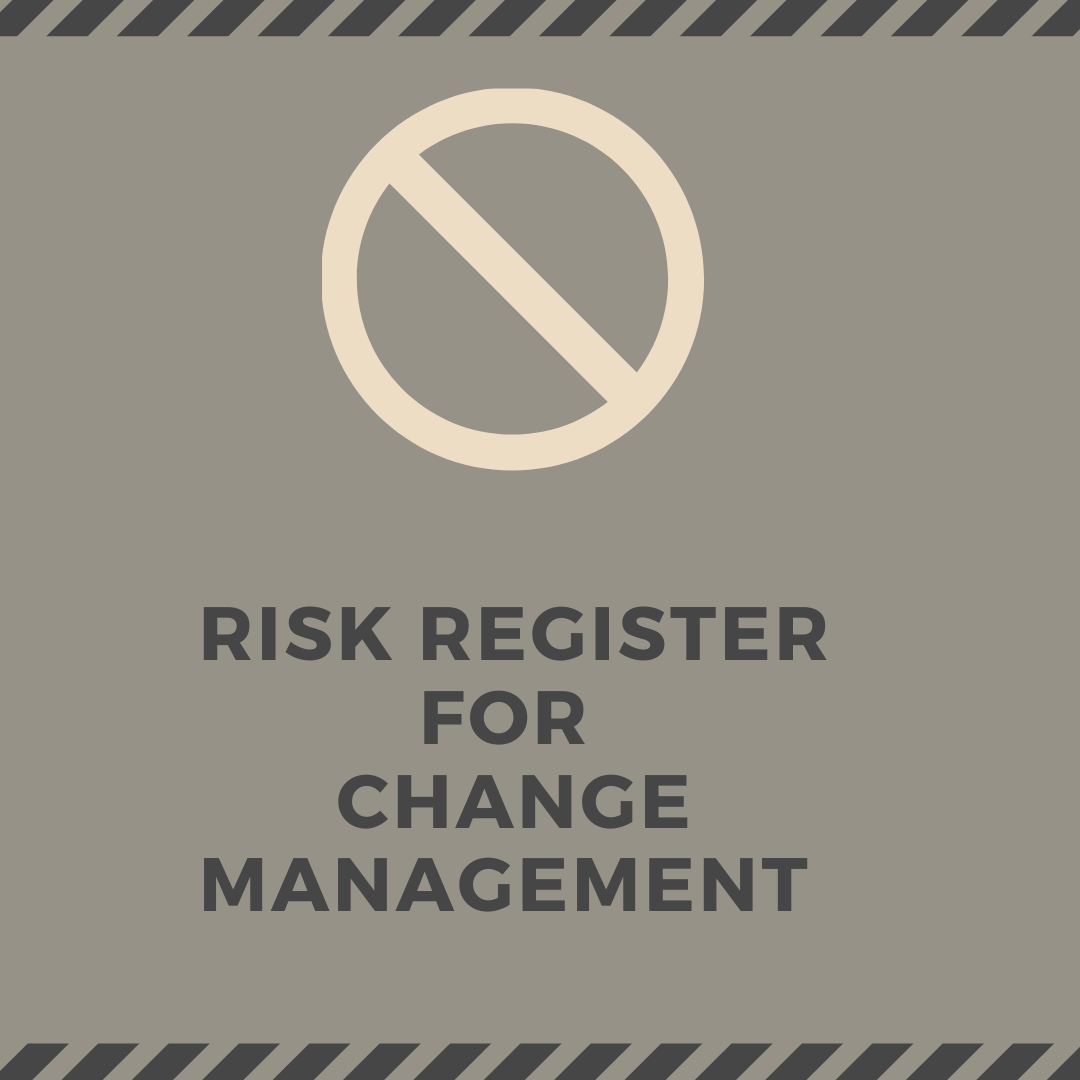 06 Steps to Create Risk register for Change Management